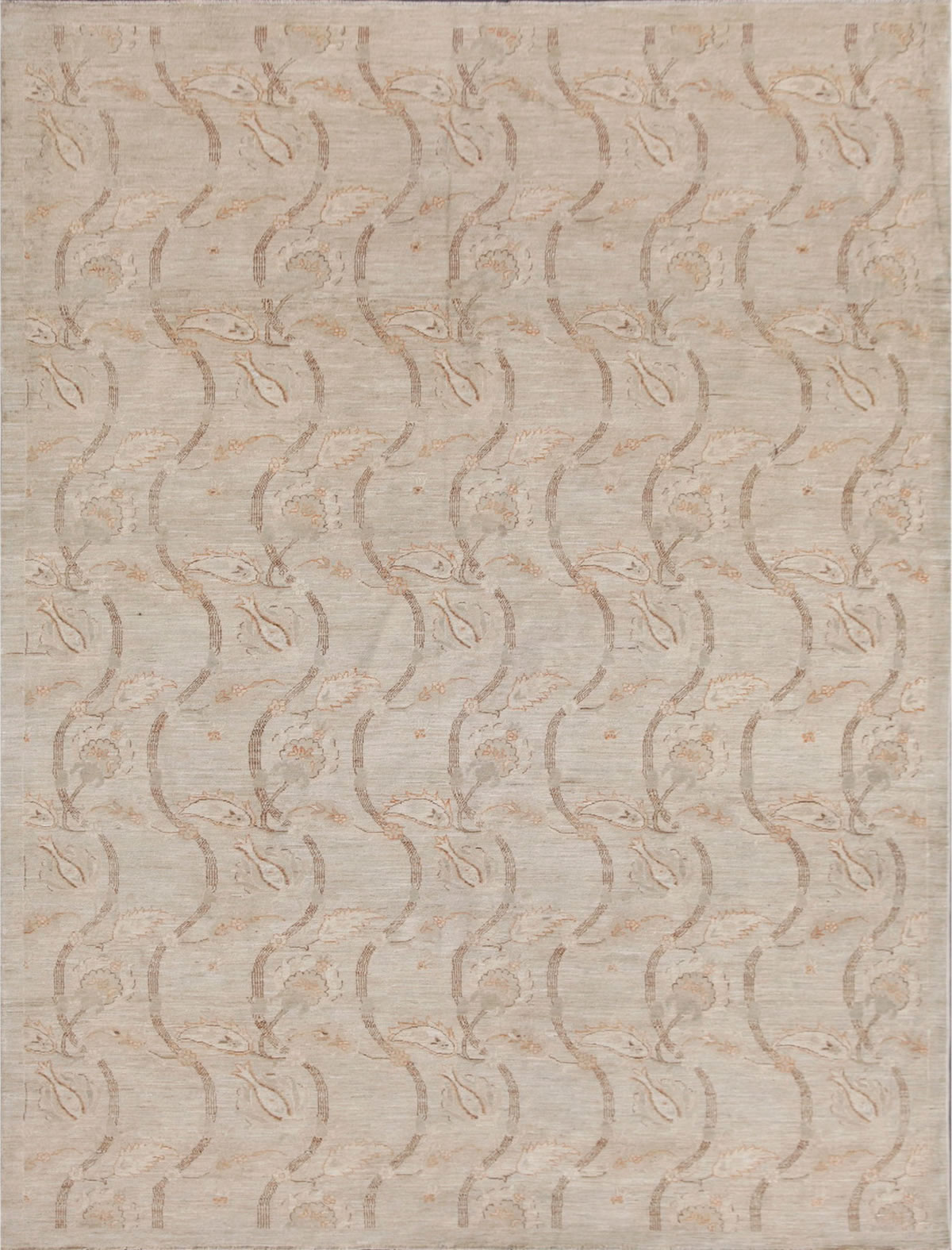 Mafi Signature | Farhan | 52456: Taupe/Multi area rug | Mafi Rugs