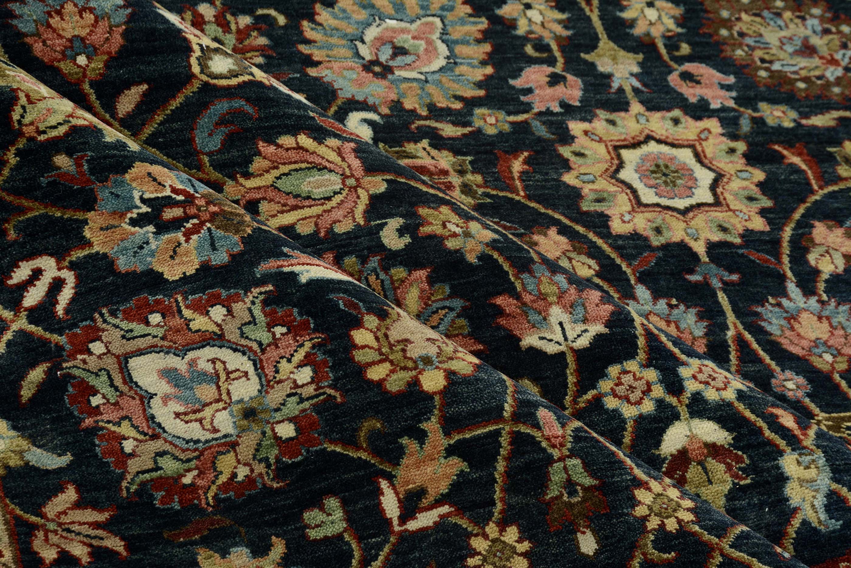 Mafi Signature | Khanna | KH-1140: Navy/Rust